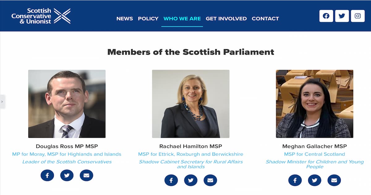Who we are - A Strong Opposition - Scottish Conservatives